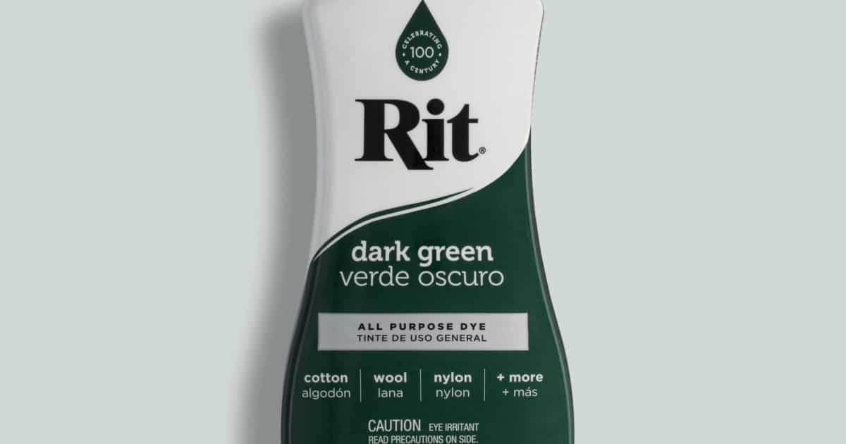 Dark Green All-Purpose Dye – Rit Dye