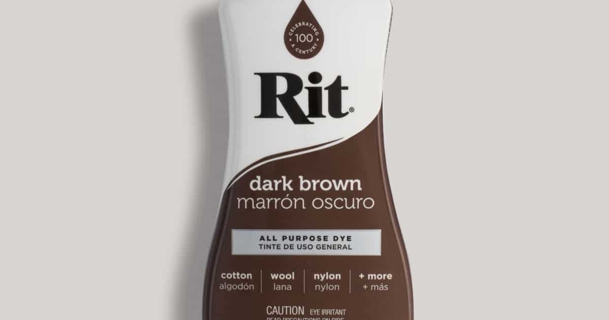 Dark Brown All-Purpose Dye – Rit Dye