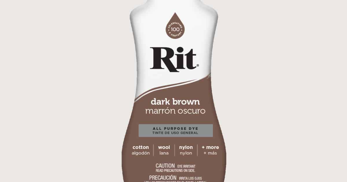 Dark Brown All-Purpose Dye – Rit Dye