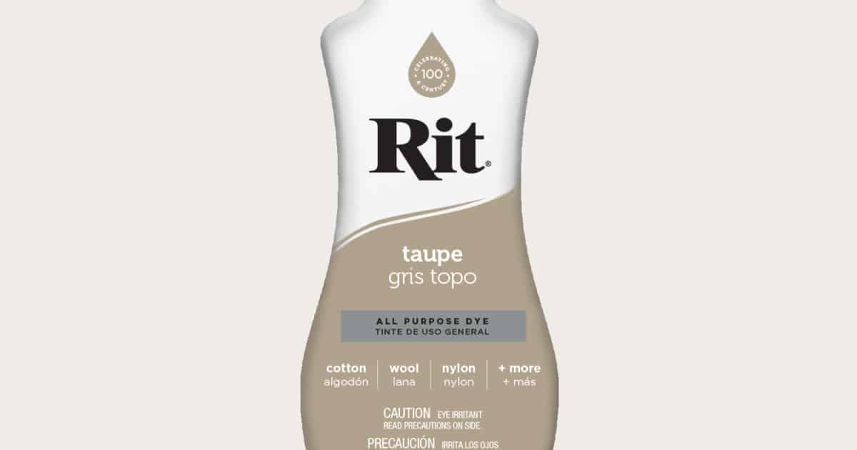 Taupe All-Purpose Dye – Rit Dye