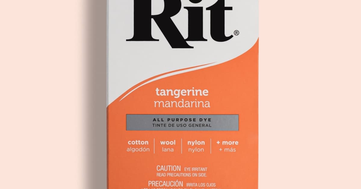 Tangerine All-Purpose Dye – Rit Dye