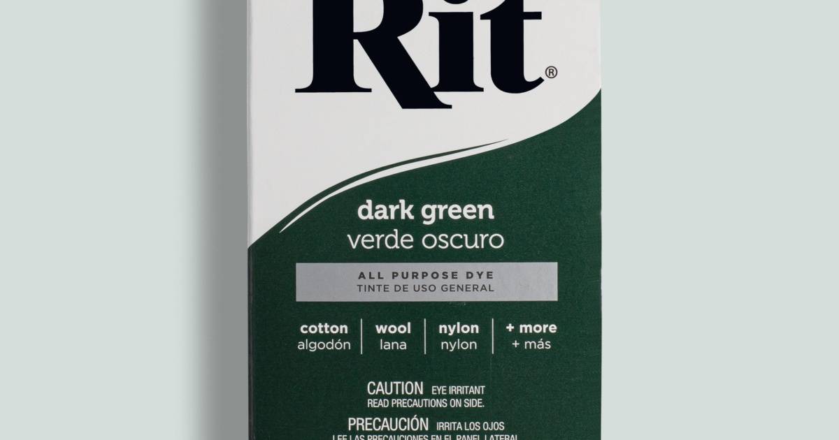 Dark Green All-Purpose Dye – Rit Dye