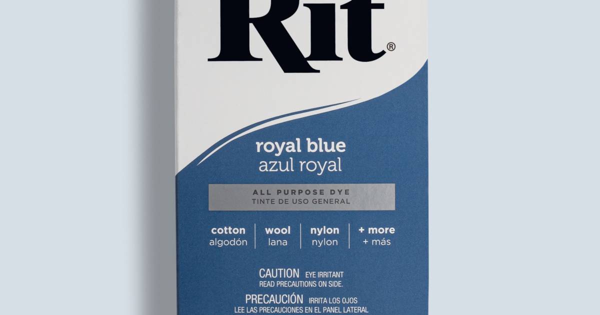 Royal Blue All-Purpose Dye – Rit Dye