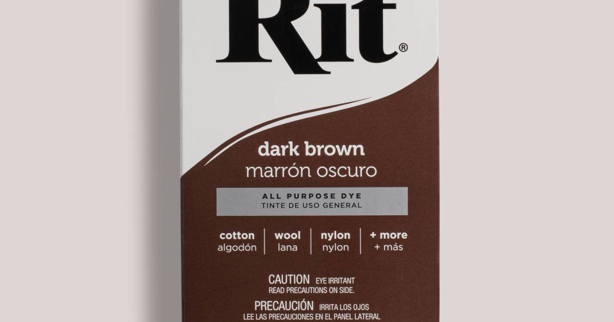 Dark Brown All-Purpose Dye – Rit Dye