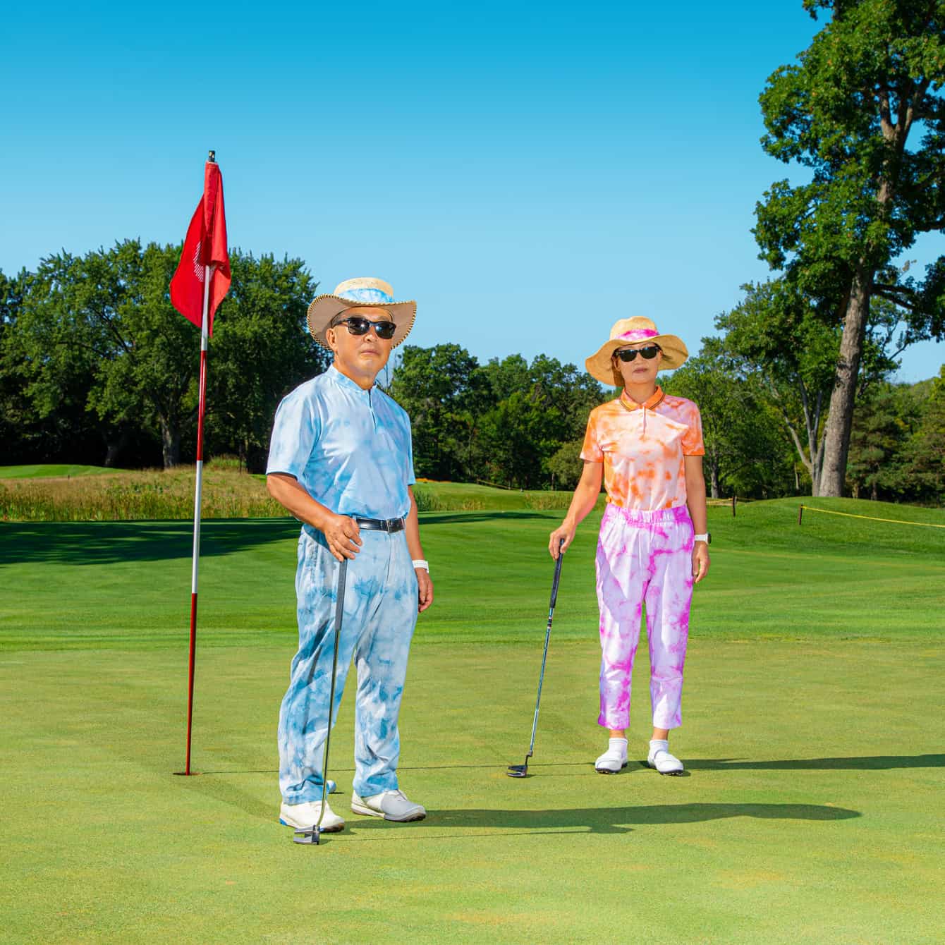 Tie-Dyed Golf Outfits – Rit Dye