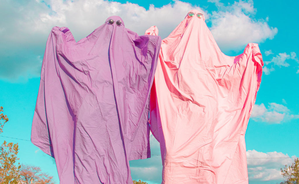 Colorful Halloween Ghost Costume – Rit Dye