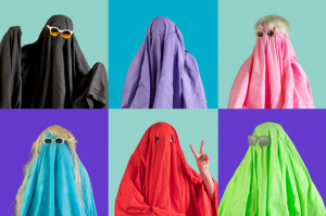 Colorful Halloween Ghost Costume – Rit Dye