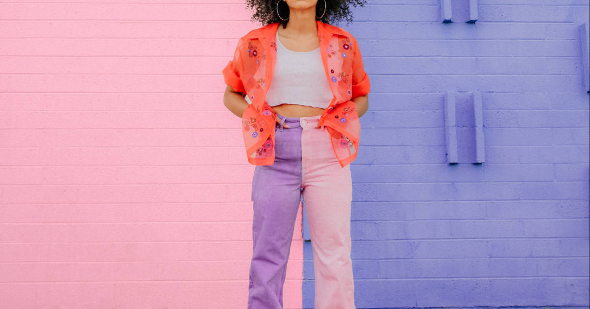 Colorblock Jeans – Rit Dye