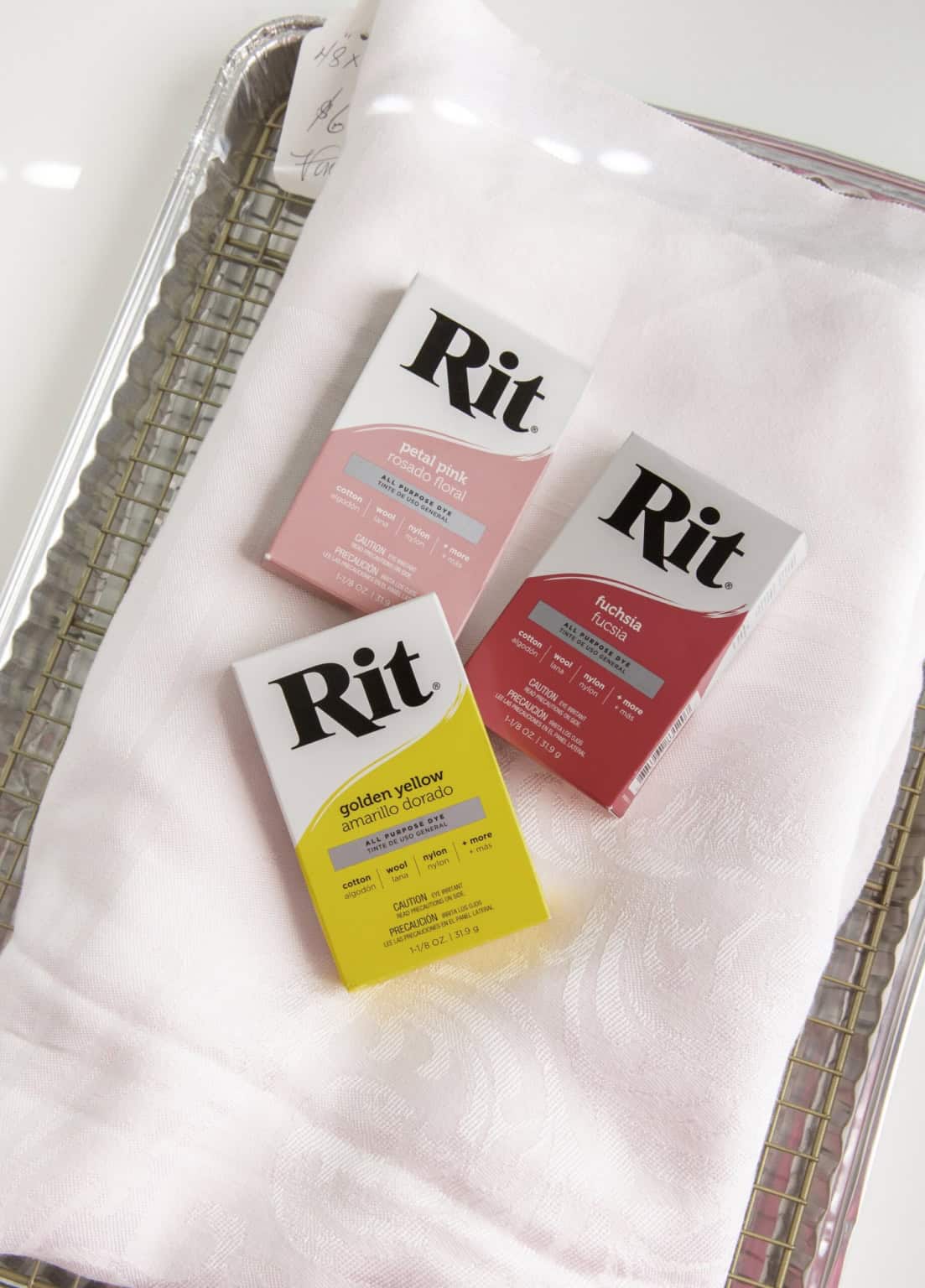 Ice Dye Friendsgiving Tablecloth – Rit Dye